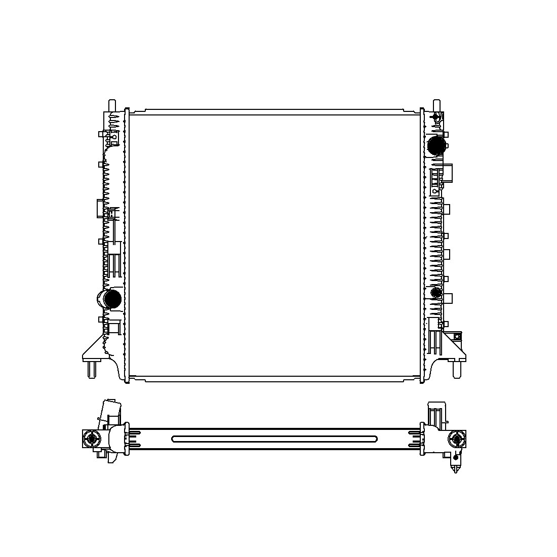 Product Detail 3082 8501 ADR Radiator
