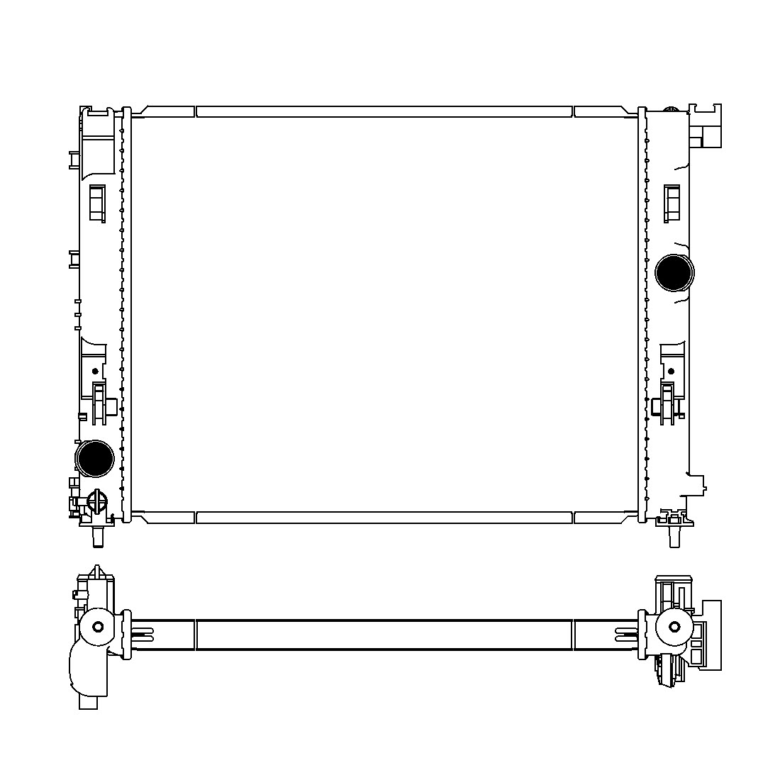 Product Detail 3341-8531 - ADR Radiator