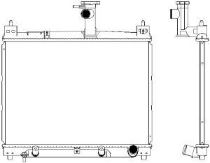 Product Detail 3461-1037 - ADR Radiator