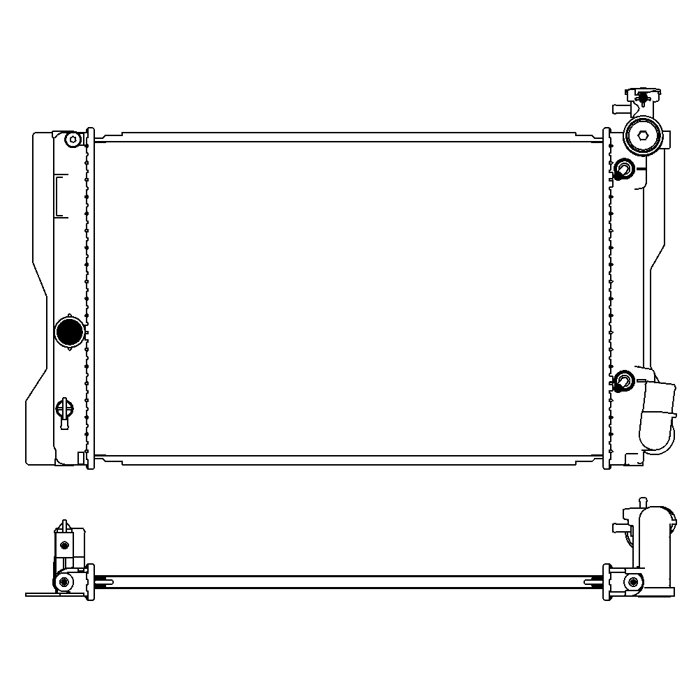 Product Detail 3461-8534 - ADR Radiator