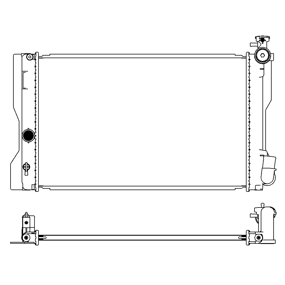 Product Detail 3461-8535 - ADR Radiator