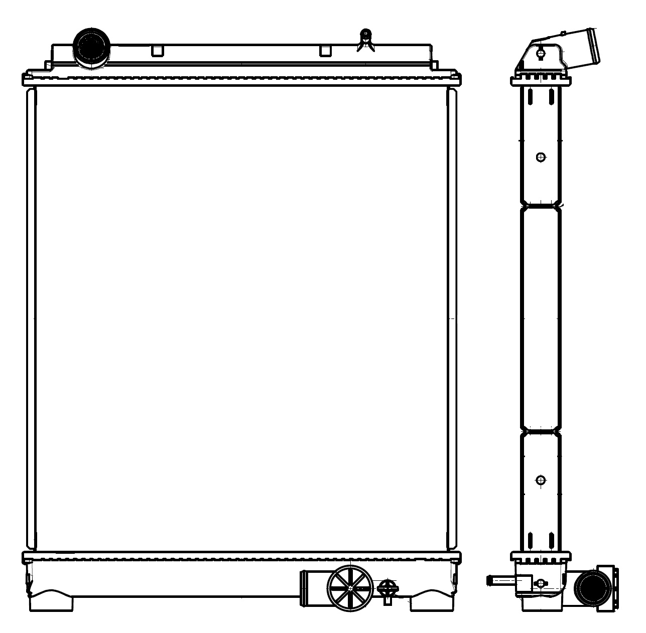 Product Detail 3322-1008 - ADR Radiator