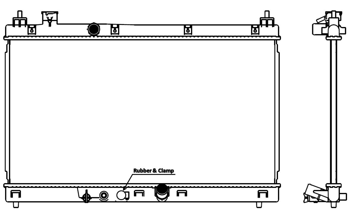 Product Detail 3211-8559 - ADR Radiator